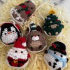 Swinging Holiday Squad Crochet Patterns, Christmas Car Hanging Crochet ...