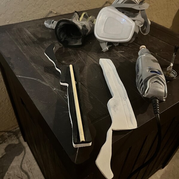 EVA Foam Template Farscape Inspired Qualta Blade - Etsy