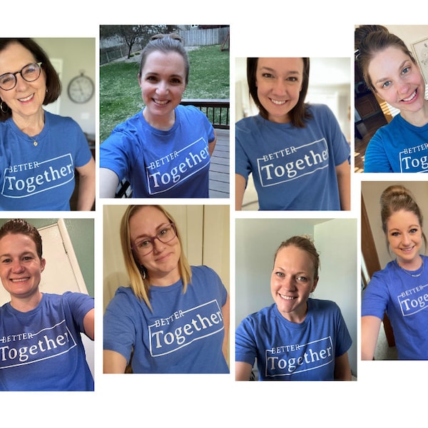 Better Together Shirt, Friendship Gift, Better Together T-shirt, Team ...
