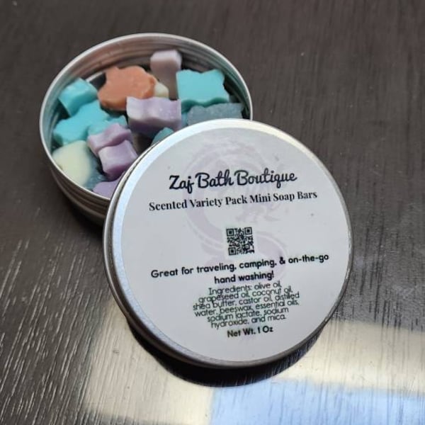 Mini Soap Bars To-go, on the Go, for Camping, Road Trips, Hotel Stays ...
