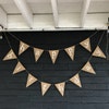 Happy Birthday Burlap Banner, Happy Birthday Bunting, Birthday ...