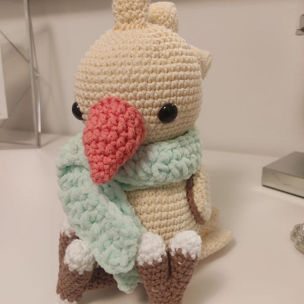 Chocobo Crochet Plushie - Handmade Amigurumi Final Fantasy XIV - Etsy