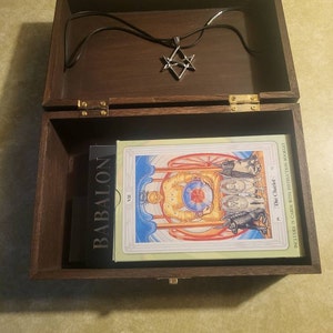 Death Moth Stash Box/death Moth Tarot Card Crystal Box/death Moth ...