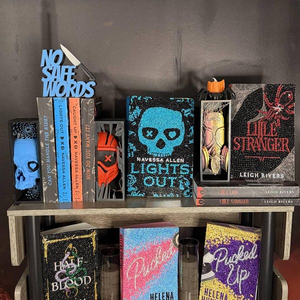 Trigger Warning Sign| Bookish Decor | Bookshelf Decor - Etsy