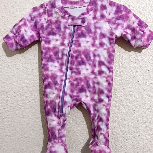 MATEI Footie One Piece Jumpsuit Pattern, Baby Onesie Pdf Pattern ...