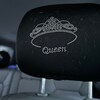 2 Pcs Queen Crown Bling Car Universal Head Rest Cover Crystal ...