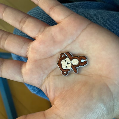 Mini Monkey Applique Patch Animal, Zookeeper Badge 1 3-pack, Iron On - Etsy