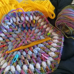 Stabby Granny Star Crochet Blanket Pattern UK and US Terms Granny ...