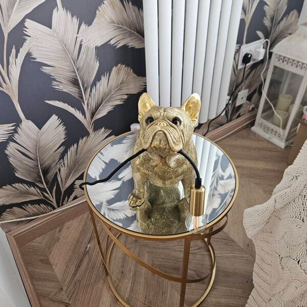 Seated Sloth Table / Desk Lamp Gold Colour H30cm X L25cm Light - Etsy UK