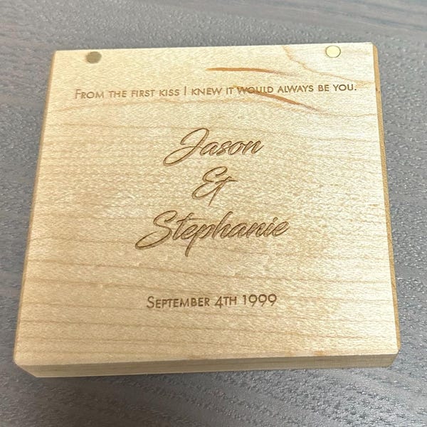 Magnetic Slim Engagement Ring Box Personalize Engrave Wanderweg Shop - Etsy