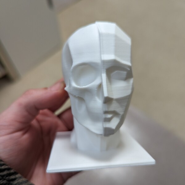 BESTSELLER - 3D Printed Planar Head Sculpture - Headpiece Model ...