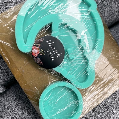 Moon Ring Holder Silicone Mold // Ring Holder Mold // Mold for Resin ...