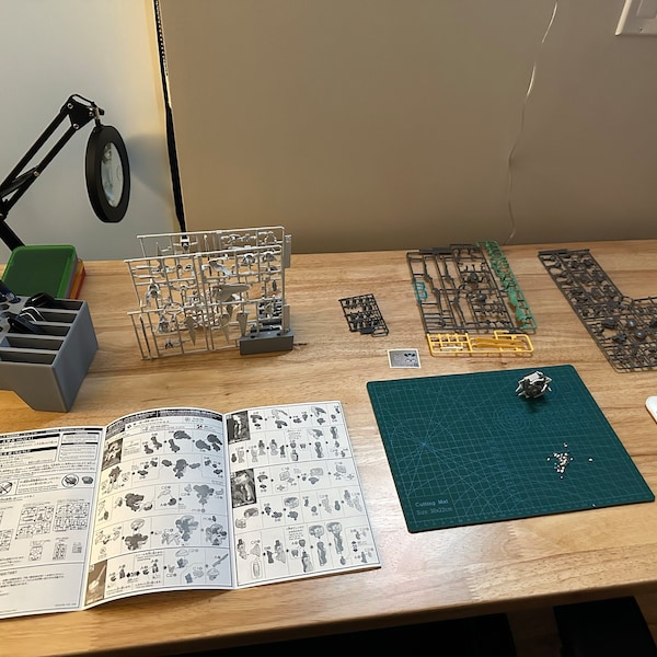 Gundam/model Kit Tool Organizer and Sprue Holder - Etsy