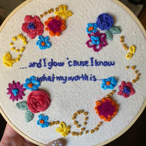 Hello, Sunshine PDF ONLY- Instant Download Handstitched Embroidery ...