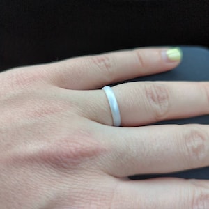 Braided Silicone Rings Stackable Water Proof Eco Friendly - Etsy