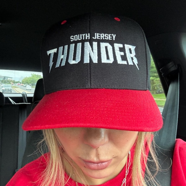 Custom Two Tone Hat Embroidered Custom Snapback Varsity Font Hat Custom ...