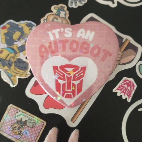 Transformers Baby Button - Etsy