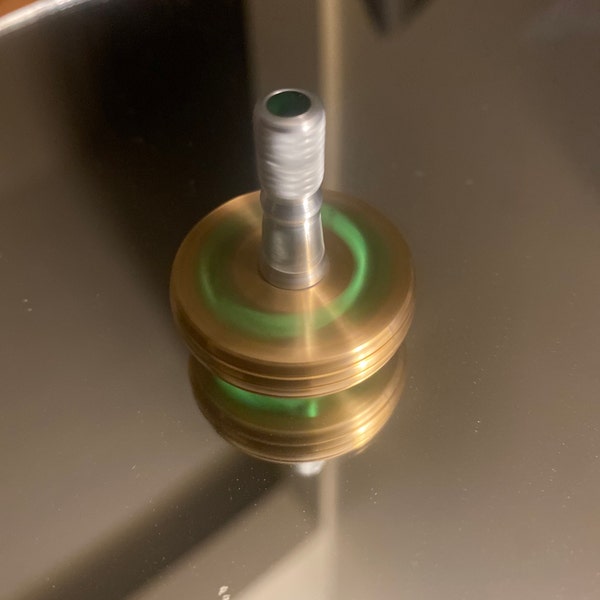 Precision Tippe Top Metal Spinning Top - Etsy