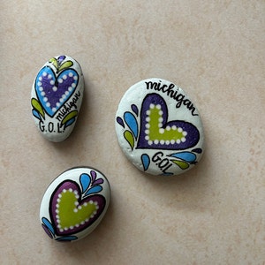 Gnome Painted Rocks, Garden Gnome Rocks, Gnome Rocks, Spring Painted ...