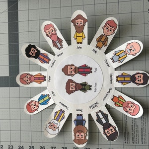 David and Jonathan Clip Art Bible Based Bible Characters VBS Instant ...