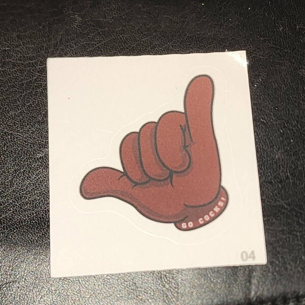 Texas A&M Aggies - "gig 'em" Kiss-cut Stickers - Etsy