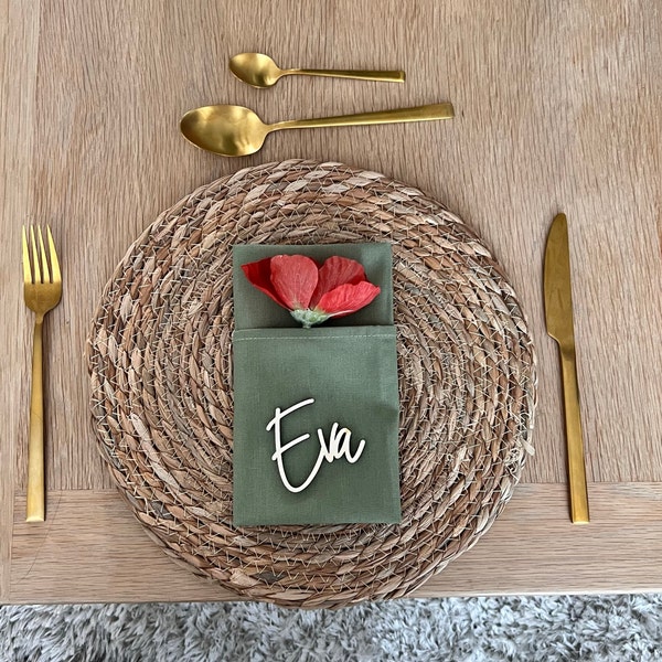 Personalised Place Names Wooden Place Names Unique Wedding Favours ...