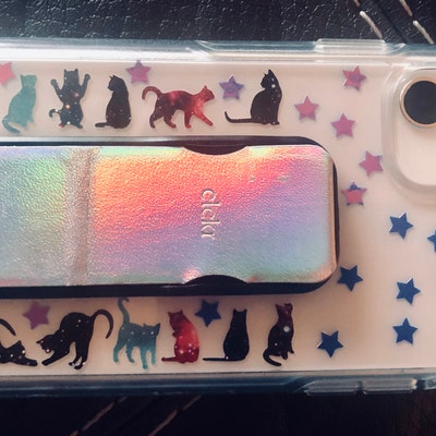 Tiny Galaxy Cat Stickers Laptop Decal Cat Car Decal Space - Etsy