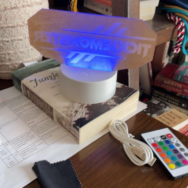 Basketball Personalized LED Night Light - Custom Gift for Fans, Sports ...