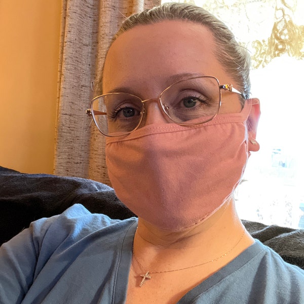 Adult 2-layer SOFT + Breathable + Cotton and High Quality Reusable Face ...