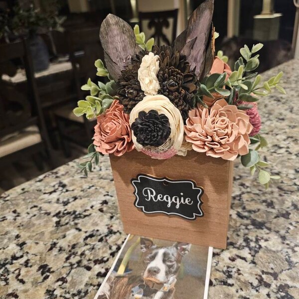 FLOWER DOG] Custom Dog Bouquet] Puppy Flower] Flower Dog Custom Order ...