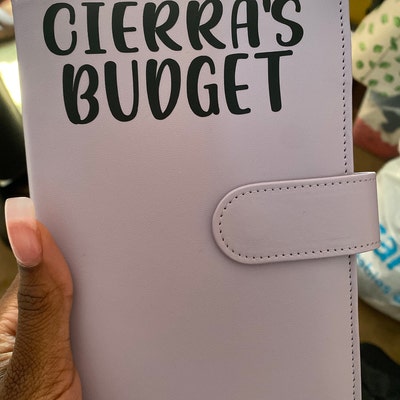 CUSTOMIZED Cash Envelope System, Budgeting Organizer, Personalized ...