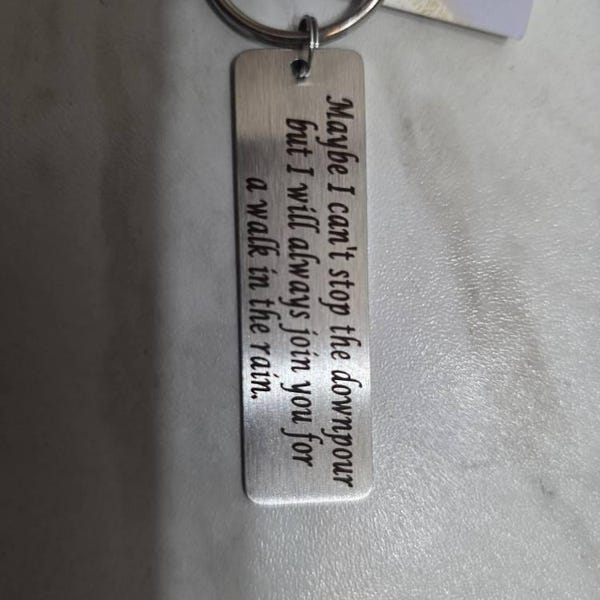 Custom Bible Verse Bookmark - Engrave Any Verse or Quote - Gift for ...