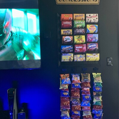 Movie Theater Concessions Metal Sign, Movie Sign, Home Theater, Theater ...