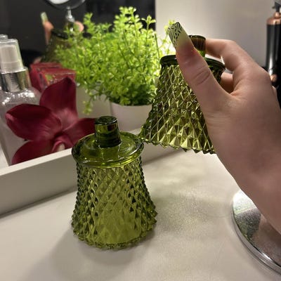 Rare Utility Glass Works 72oz Pitcher, Narrow Vertical Optic, Amber ...