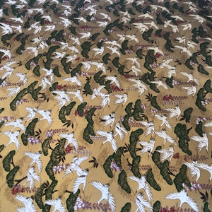 NEW Japanese Paper Yuzen cranes Japanese Pine and - Etsy