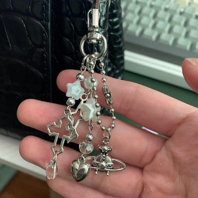 Handmade Cluttered Rockstar Gf Edgy Grunge Cyber Emo Y2k Star Girl Key ...