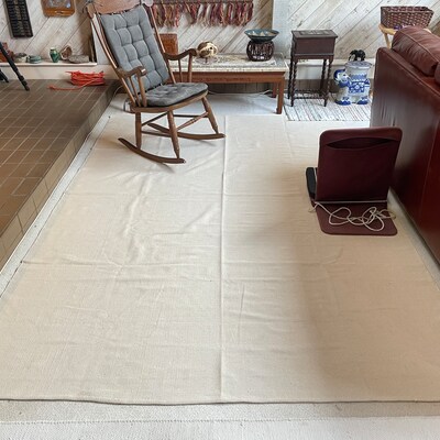 8x10 Ft Indian Dari Rug Indigo Blue Rug Cotton Rug Bath Rug 9x12 Ft Rug ...