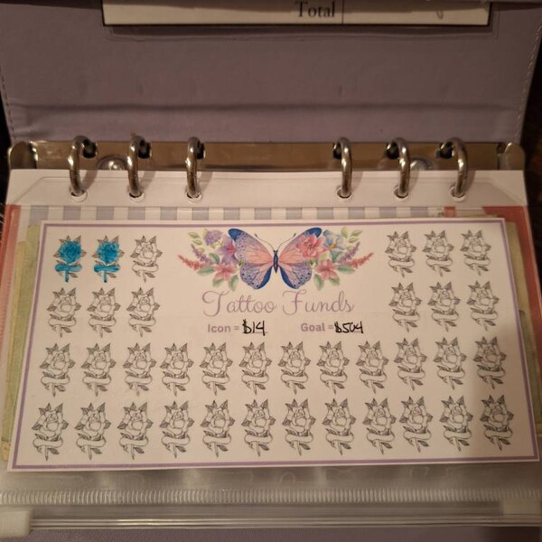A6 New Home Savings Tracker, Printable Home Saving Goal Tracker, Save ...