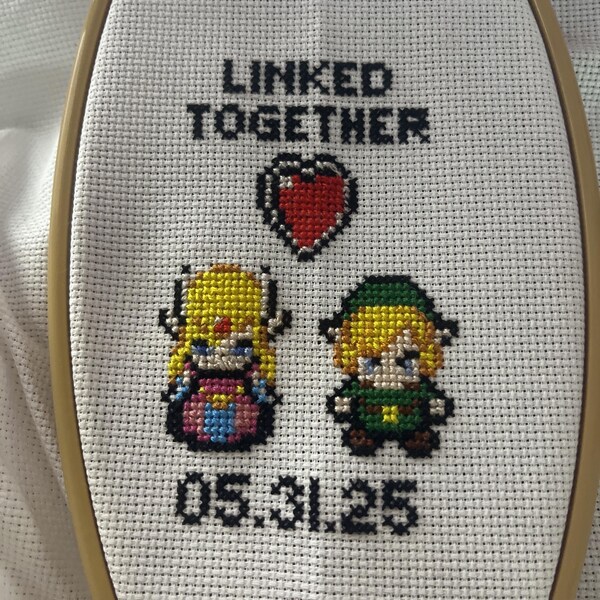 Legend of Zelda - Wind Waker Story - Cross Stitch Digital Pattern ...