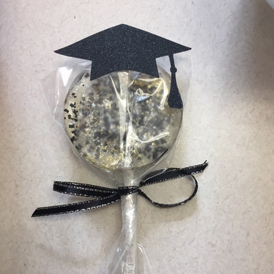 Graduation Lollipops, Graduation Gift, School Colors, Graduation Favors ...