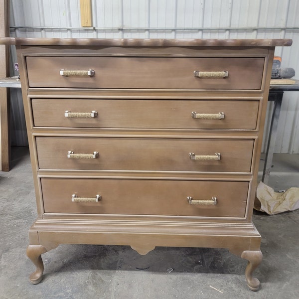 Nautical Rope Wrapped Drawer Pull, Beach House Decor, Coastal Farmhouse ...