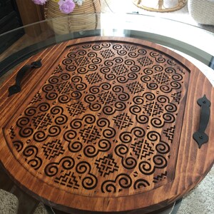 18 Inch Side Table Hmong Design - Etsy