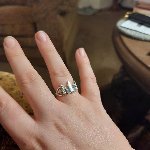 Sterling Silver Kingdom Hearts Ring – Wayfinder Paopu Crown - Etsy