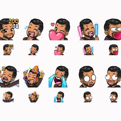 3D Animated Emote Cute Emotes Game Emote Twitch Emotes - Etsy