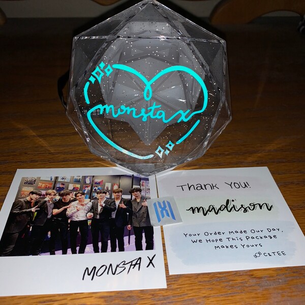 Monsta X Lightstick Decal/sticker - Etsy