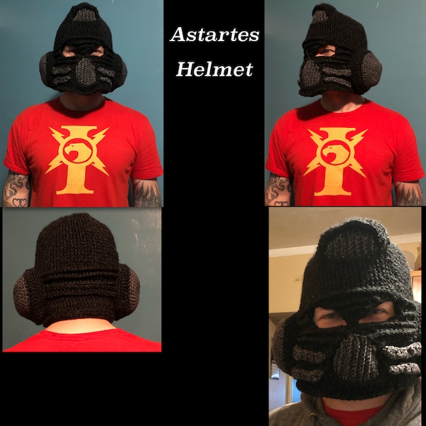 Crochet Power Armor Helmet Pattern (updated) - Etsy