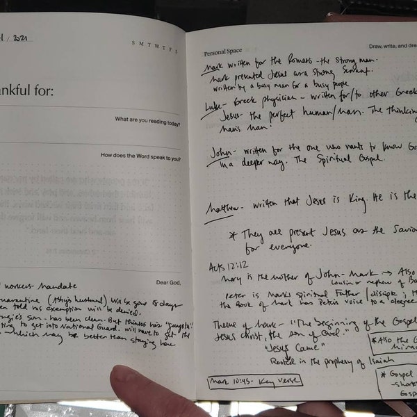 Devotional Journal, Daily Prayer Journal, Gratitude Journal, Bible ...