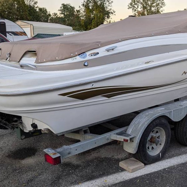 BOAT, PONTOON, Truck, Camper, Golf Cart, Rv STRIPES Decal. (pair) Free ...