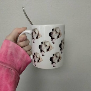 Watercolor Dog Pillo Custom Pet Picture Pillow - Etsy