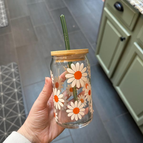 Cold Brew Coffee Cup, Cute Iced Coffee Cup, Iced Coffee 20oz Cup, Tall ...